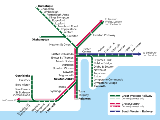 Devon's rail network - Travel Devon